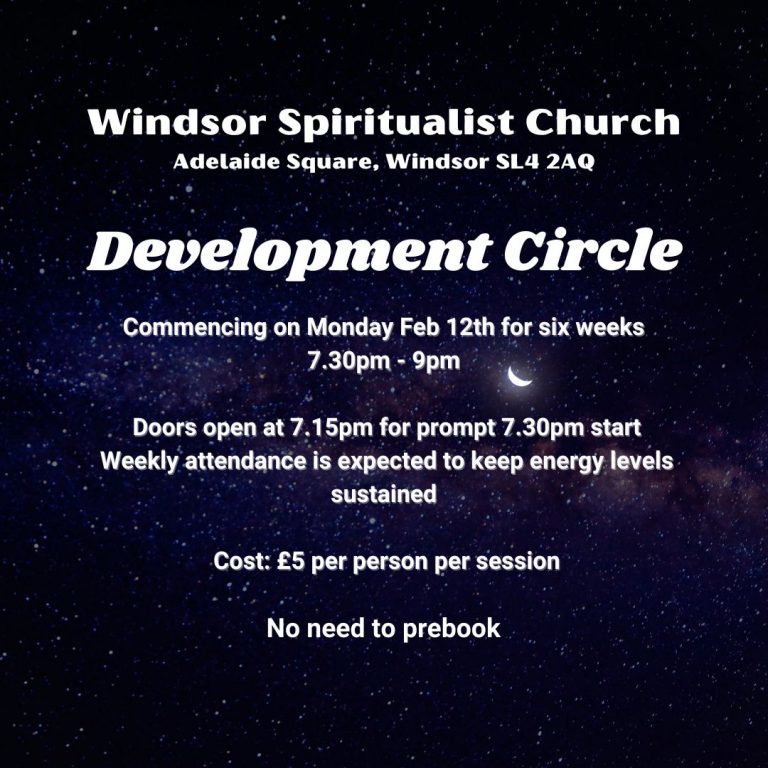 Development Circle Windsor Spiritualist Church